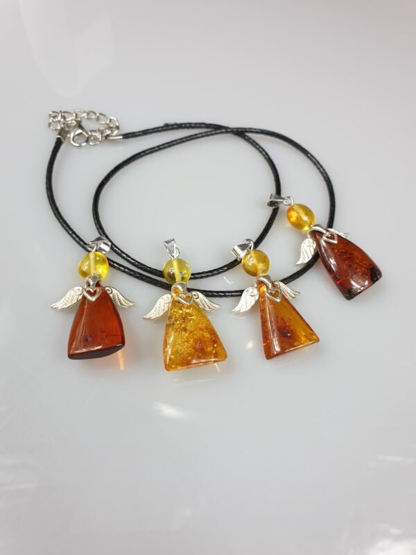 Amber pendant "Angel" - amberlithuania.com