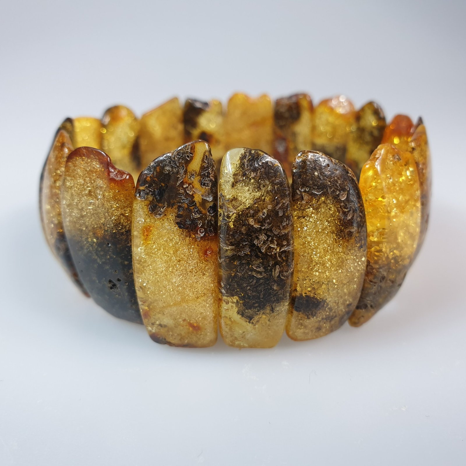 Amber bracelet Green Amber bracelet - amberlithuania.com